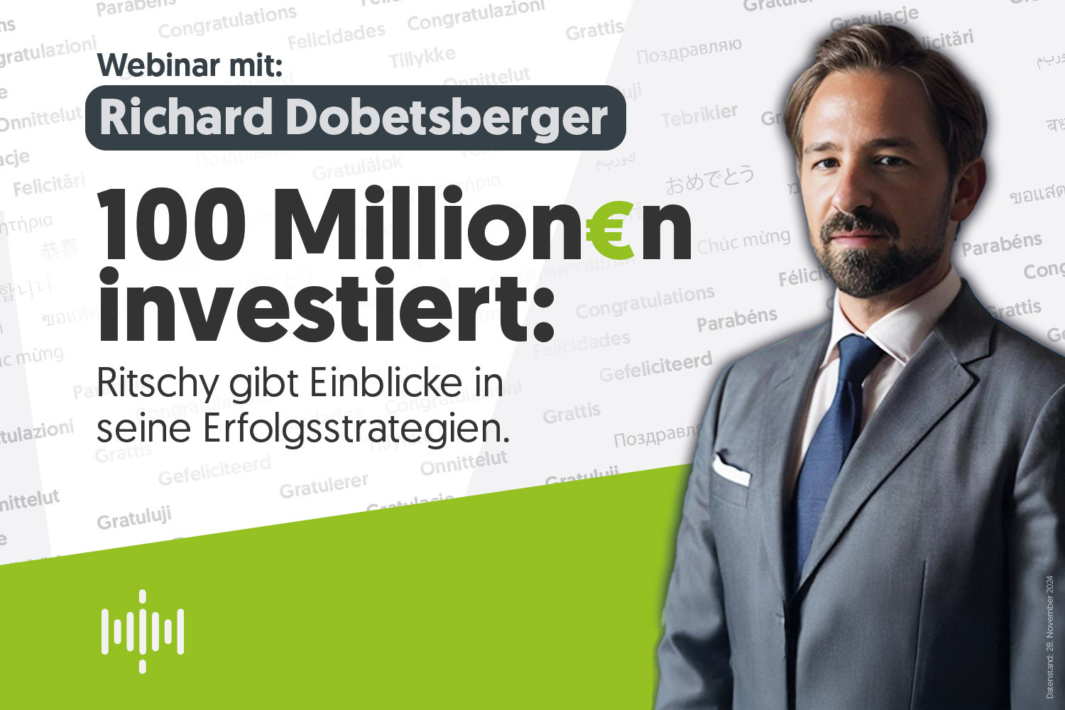 Webinar mit Richard Dobetsberger | wikifolio.com